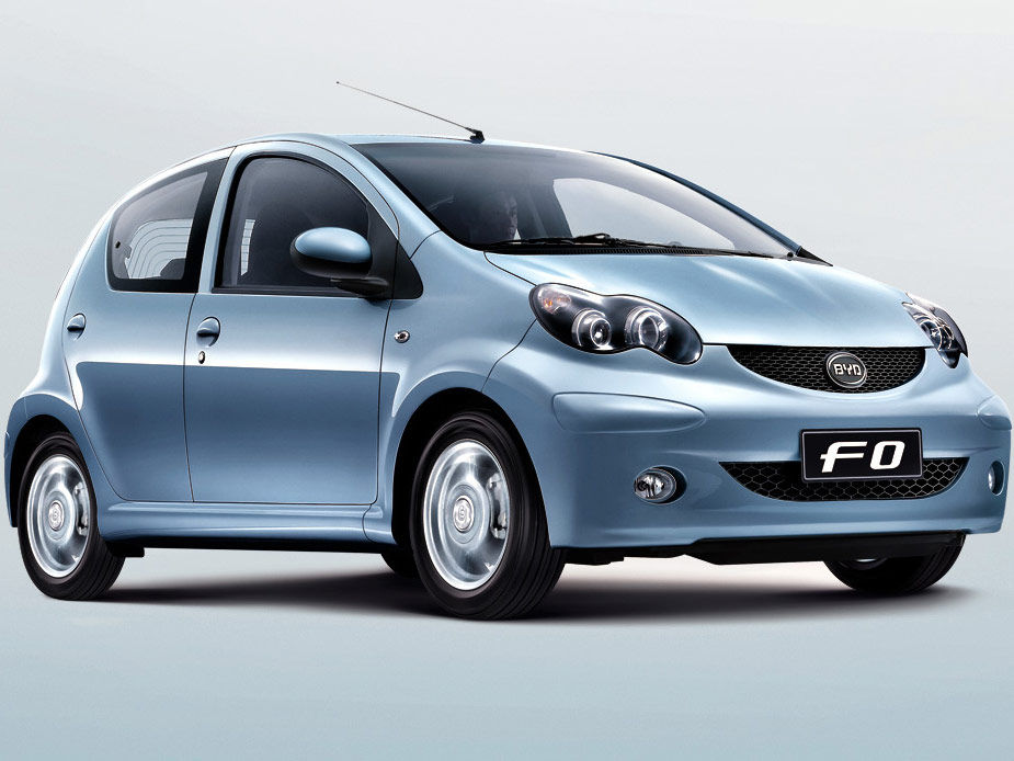 BYD F0 technical specifications and fuel economy